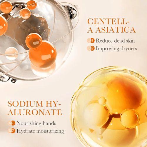 SADOER Papaya & Nicotinamide Brightening & Exfoliating Hand Mask